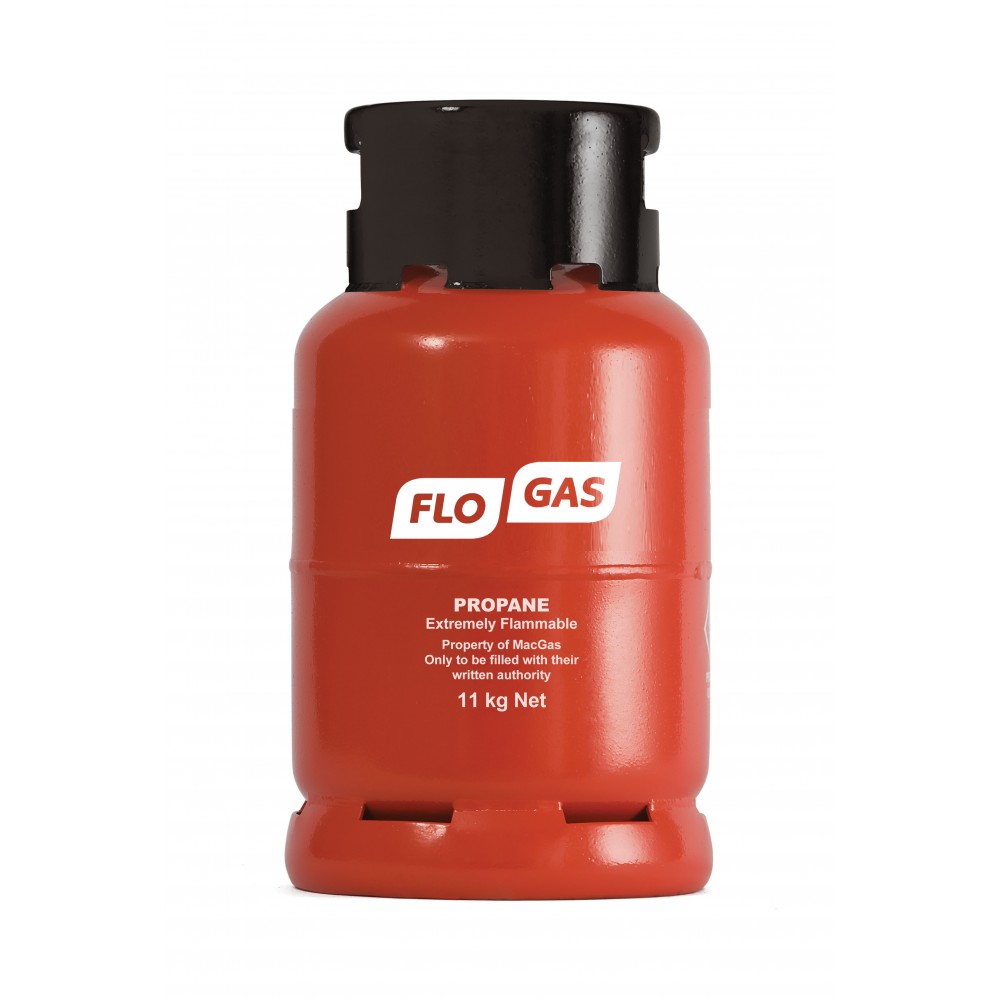 Flogas 11kg Commercial Forklift Propane Refill Bottled Gas - Gas Depot UK